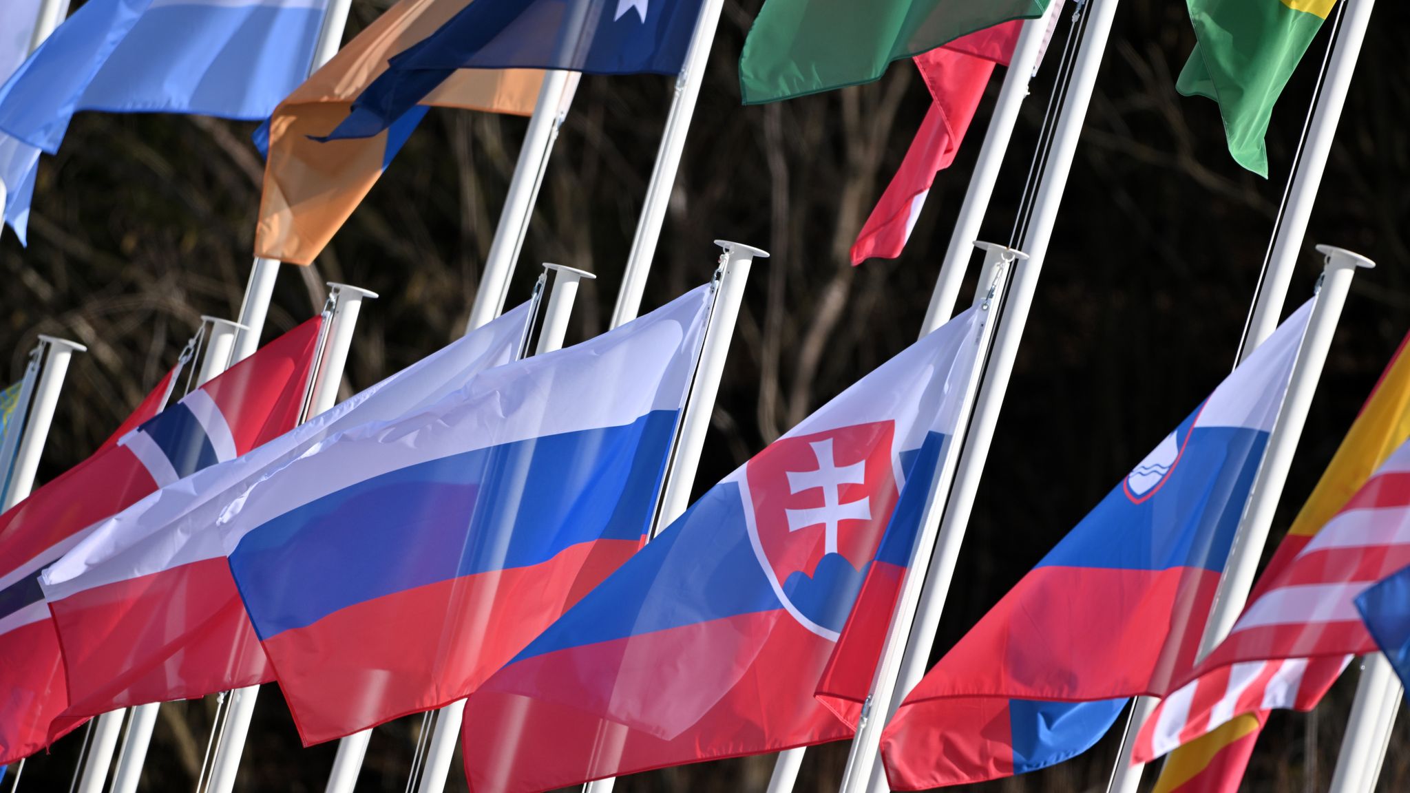 Boos and boycotts as Russian flag returns to sporting stage at Winter ...