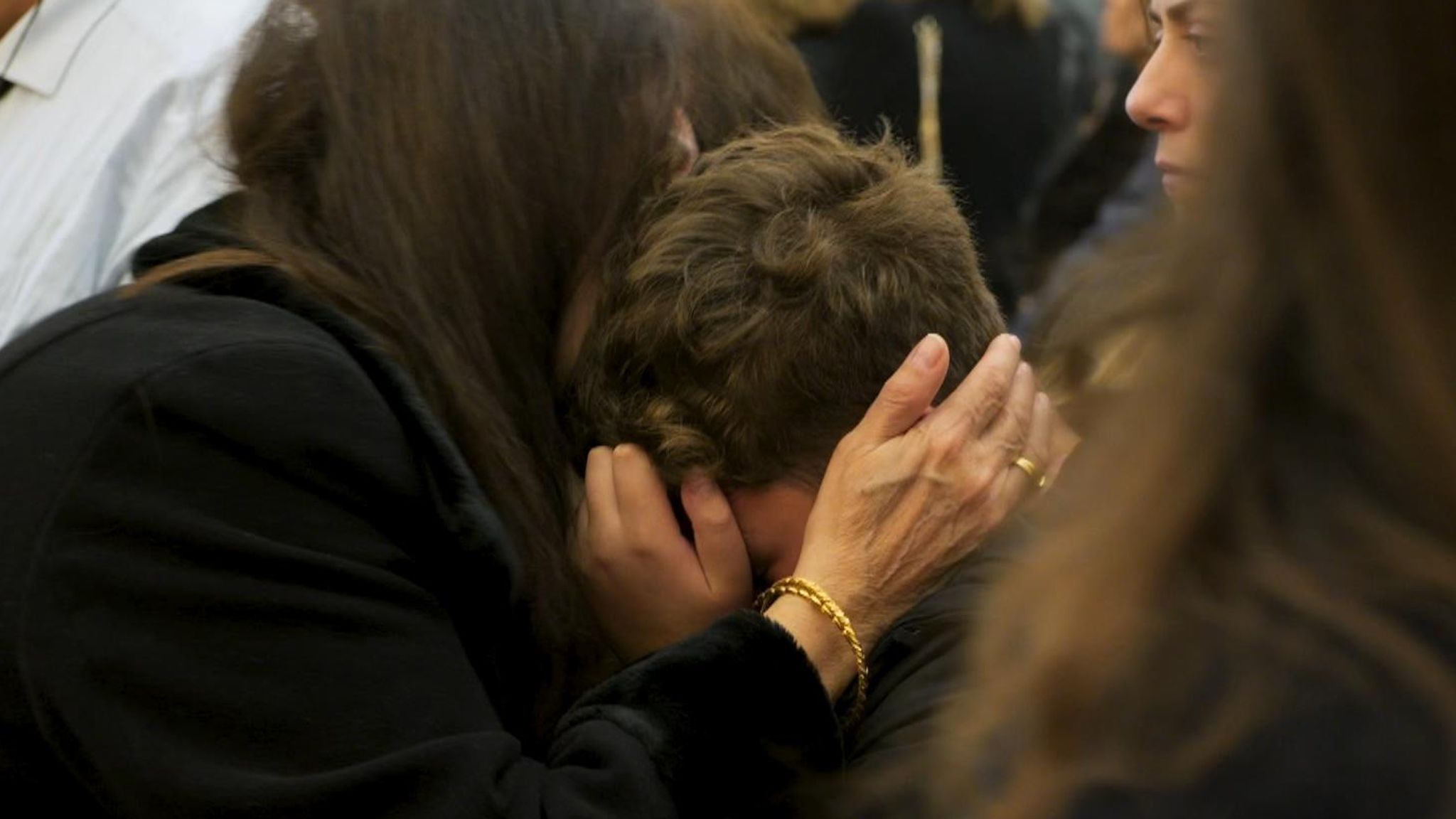 'We believe in saints, not weapons': Worshippers forced to shelter ...