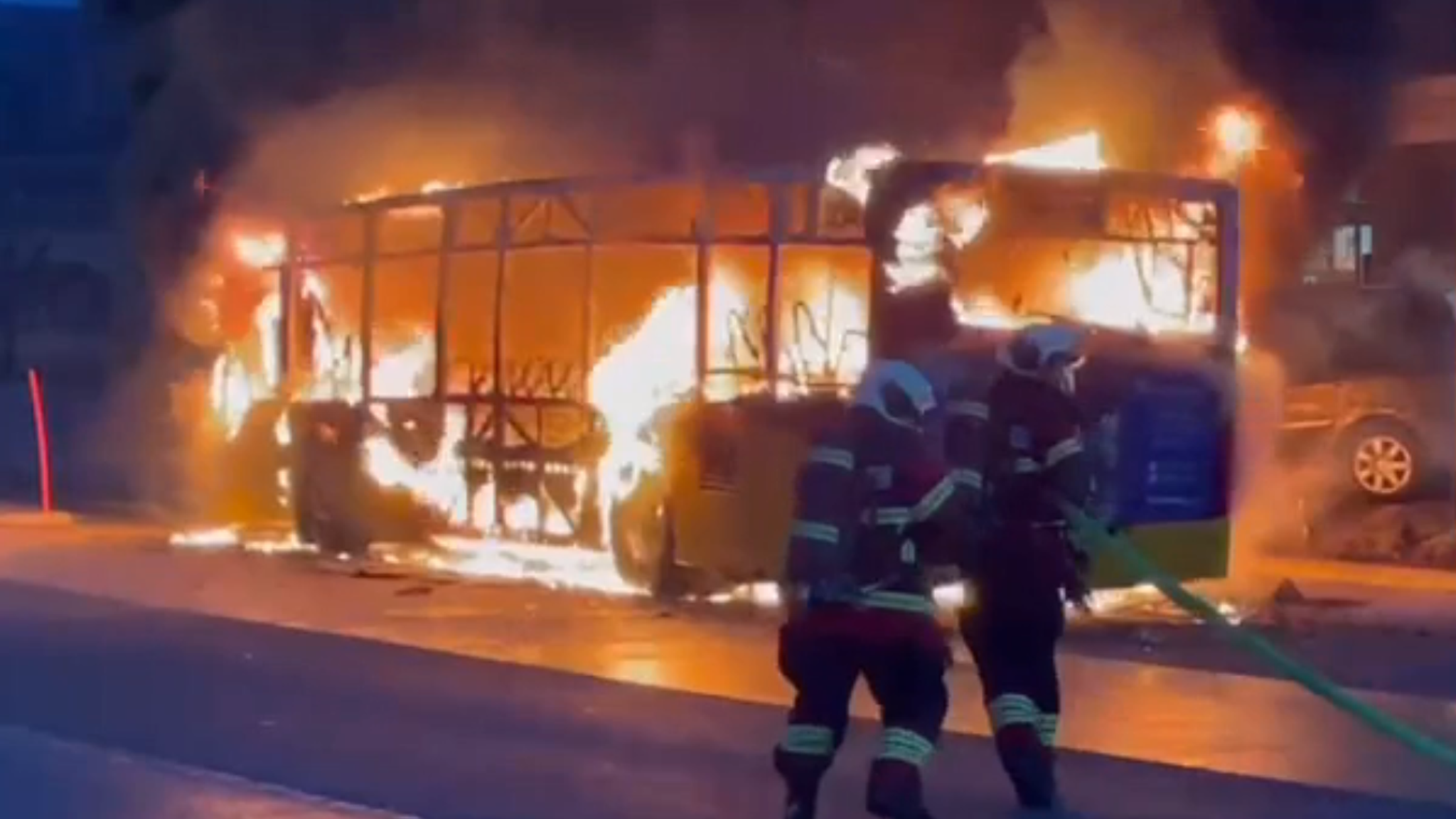 Six dead and five injured after man allegedly sets himself alight on ...