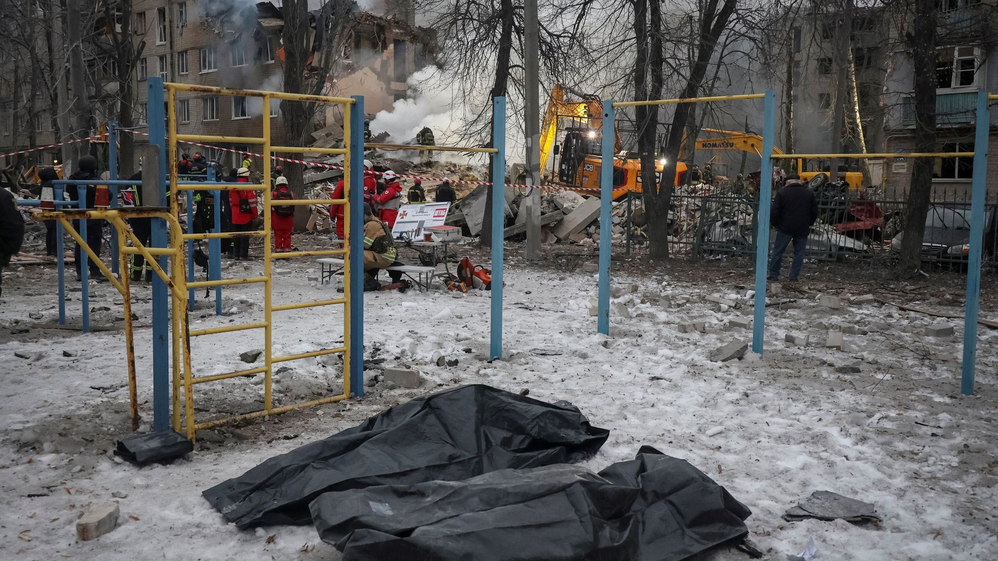 Two children among at least 10 dead in Russian missile strikes in ...