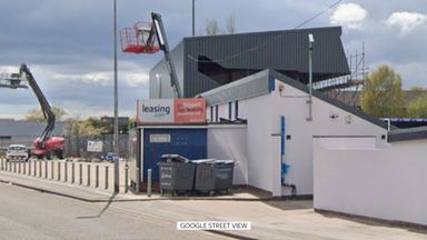 Macclesfield FC urge fans to stay away after suspected arson attack on ...