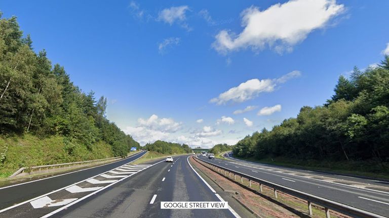 Emergency crews called to 12-vehicle crash on motorway - five people ...