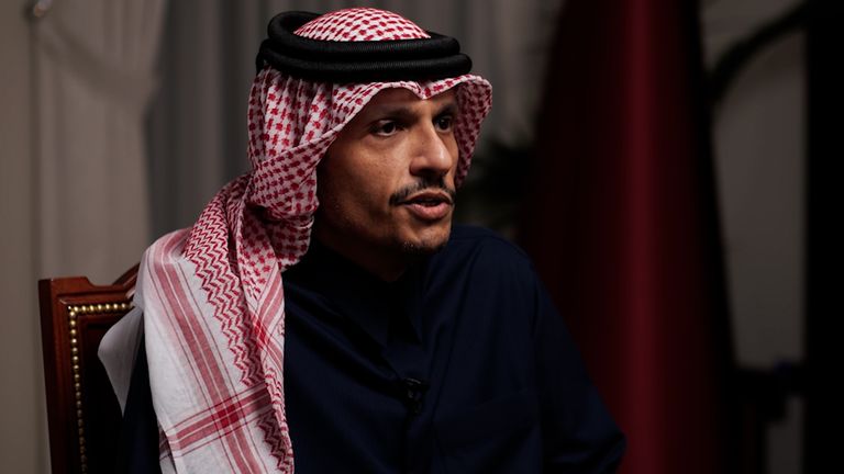 Qatar PM: Iran War putting strain on global economy | World News | Sky News