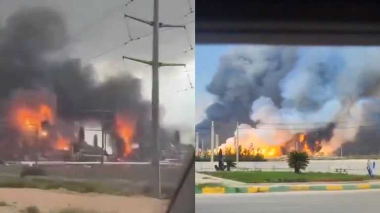 Iran's South Pars gas field on fire after Israeli attack | World News ...