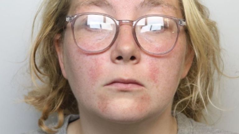 Woman who falsely accused 10 men of raping her jailed | UK News | Sky News