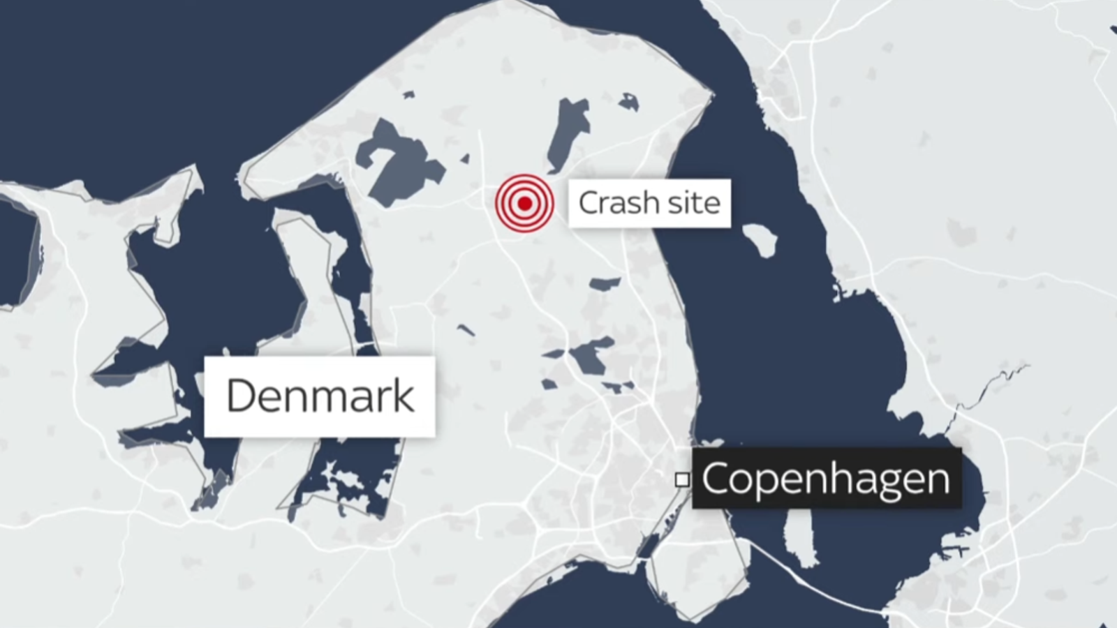 Five people critically injured in Danish train crash | World News | Sky ...
