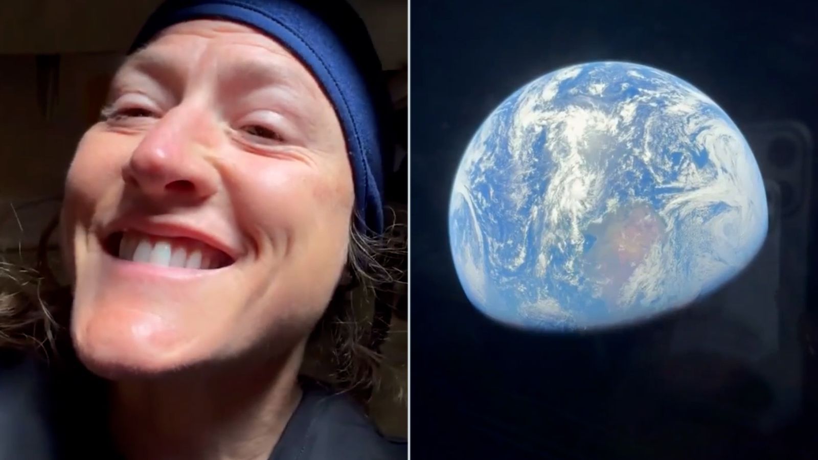 Astronaut glows from earthshine on Artemis mission | Science, Climate ...