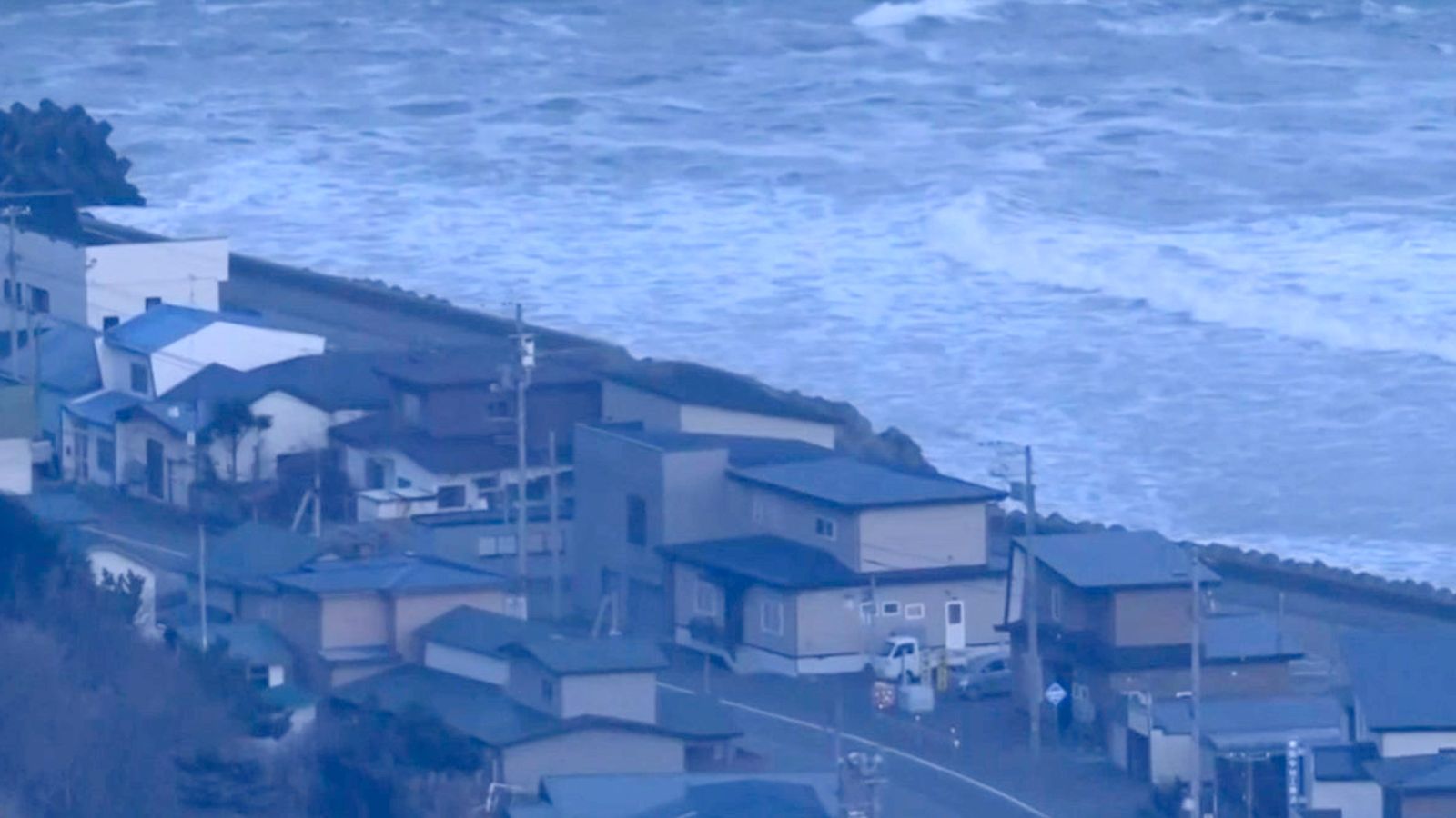 Watch northeast Japan coast after earthquake | News UK Video News | Sky ...