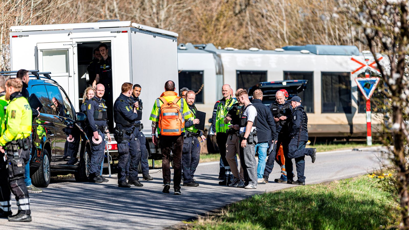 Five people critically injured in Danish train crash | World News | Sky ...