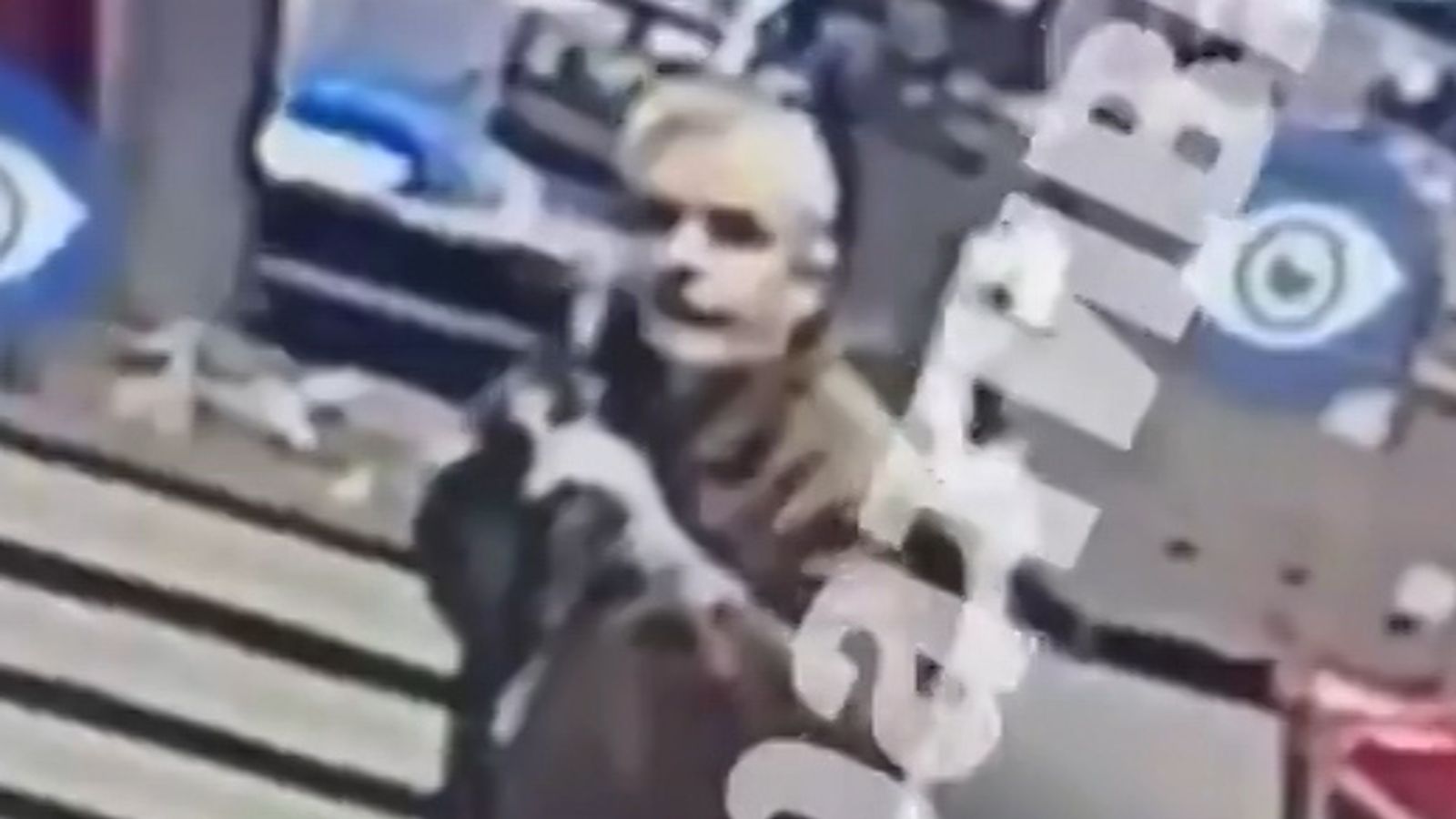 CCTV shows gunman inside Kyiv supermarket | News UK Video News | Sky News