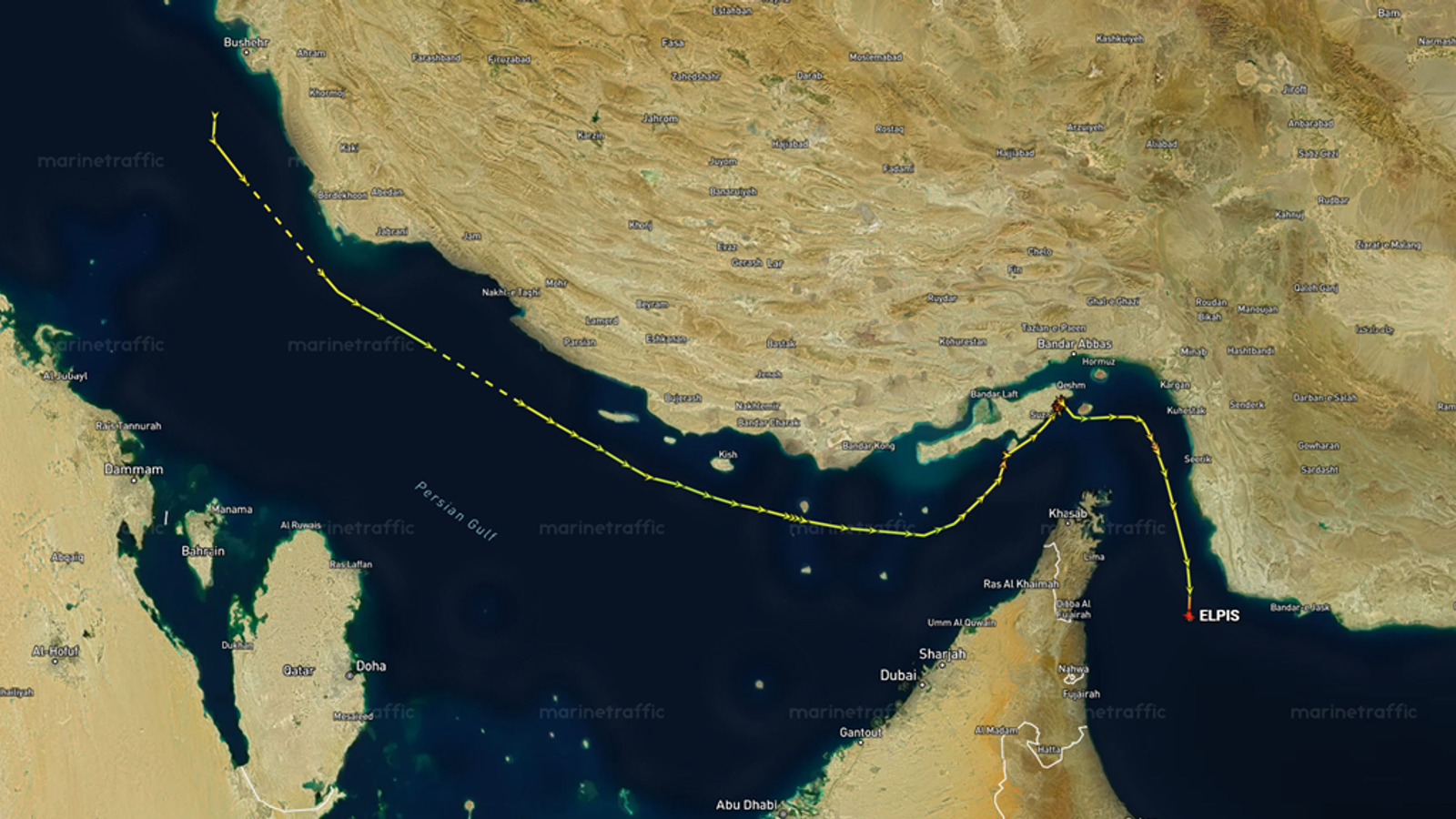 Strait Of Hormuz Closed Again Iranian State Media Say News Uk