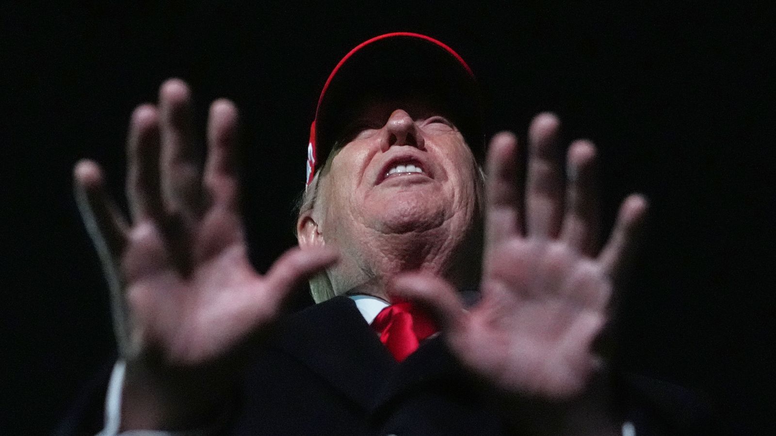 Donald Trump speaks about Iran at Joint Base Andrews in Maryland | News ...