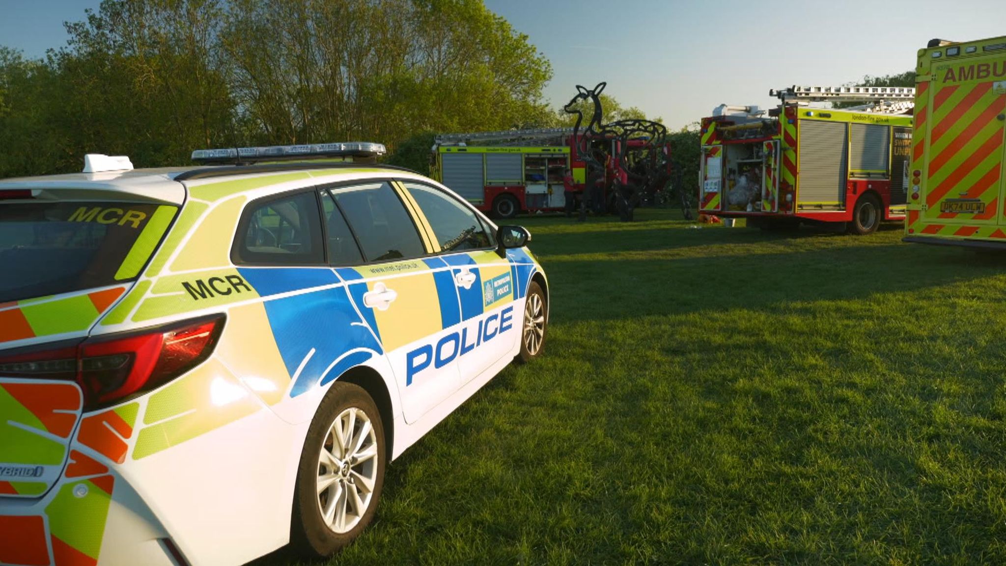 Mother and son die after getting 'into difficulty' in water in London ...