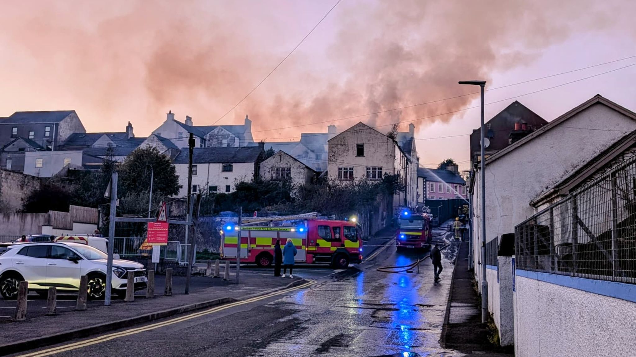 Blaze at historical building in Northern Ireland was arson, say police ...
