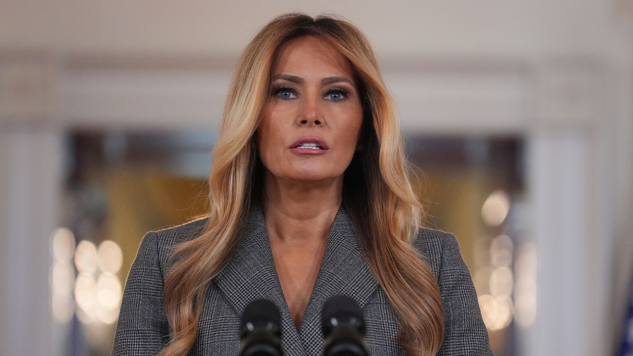 Melania Trump says claims linking her to Epstein 'need to stop' in rare ...