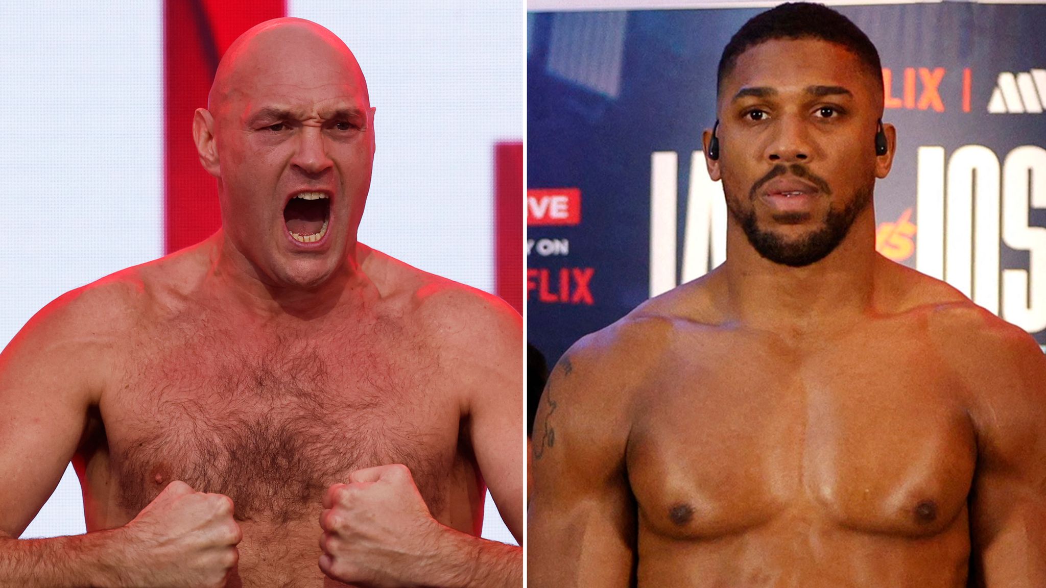 Anthony Joshua and Tyson Fury fight confirmed | UK News | Sky News