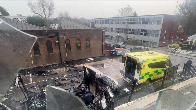 Easter in Jerusalem Old City disrupted by war | World News | Sky News