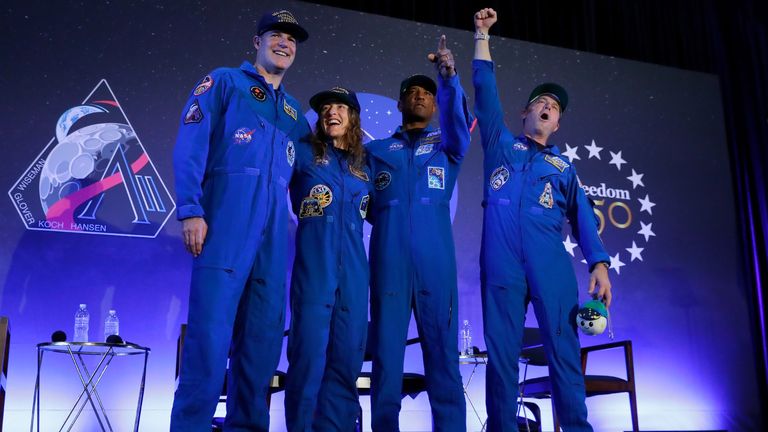 Artemis II latest: Moon mission astronauts receive heroes' welcome as ...