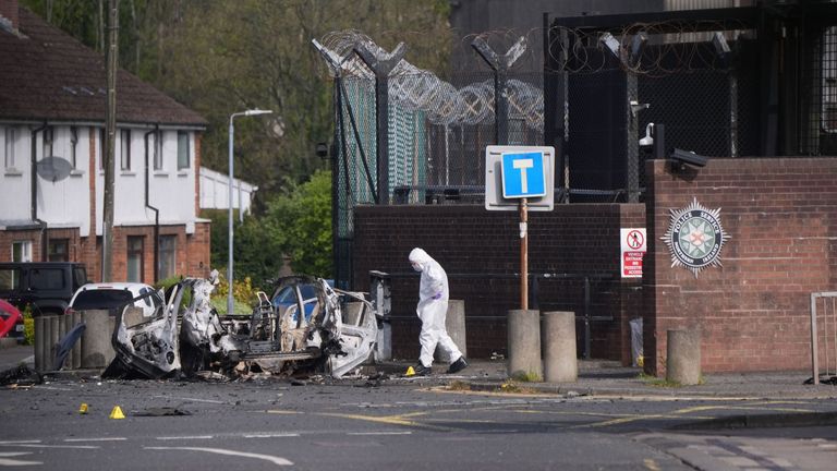 Babies among residents rushed to safety as car bomb explodes next to ...