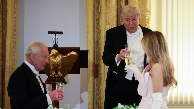 Trump: King agrees with me on Iran | US News | Sky News