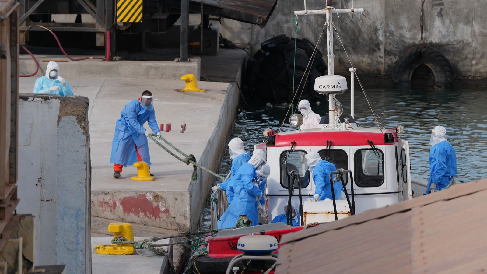 Two people who returned to Britain self-isolating after return from ...