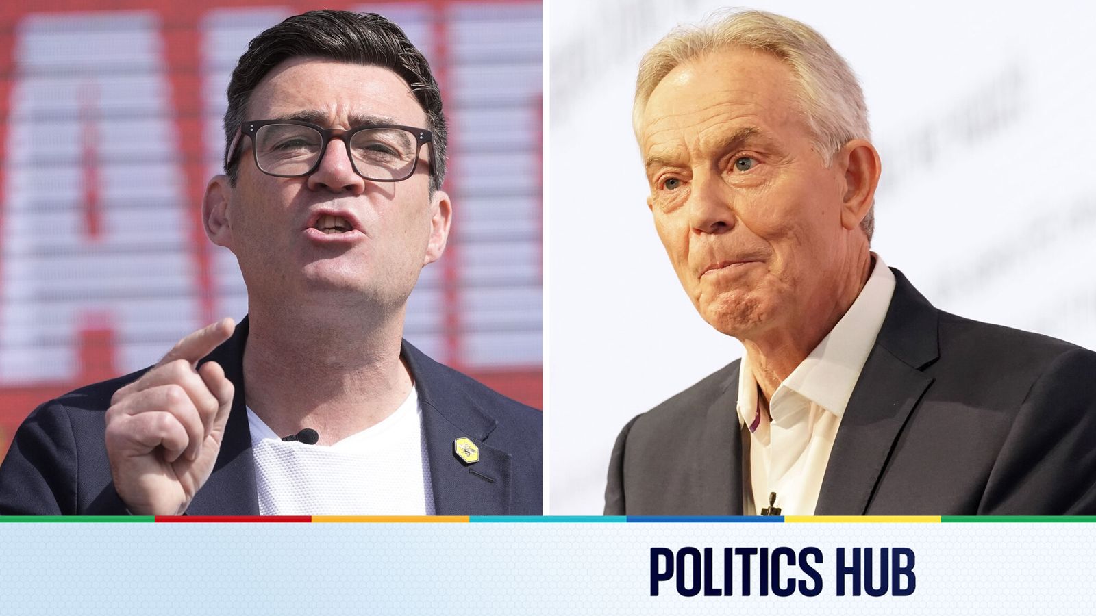 Politics latest: Burnham hits back at Blair's Labour criticism ...