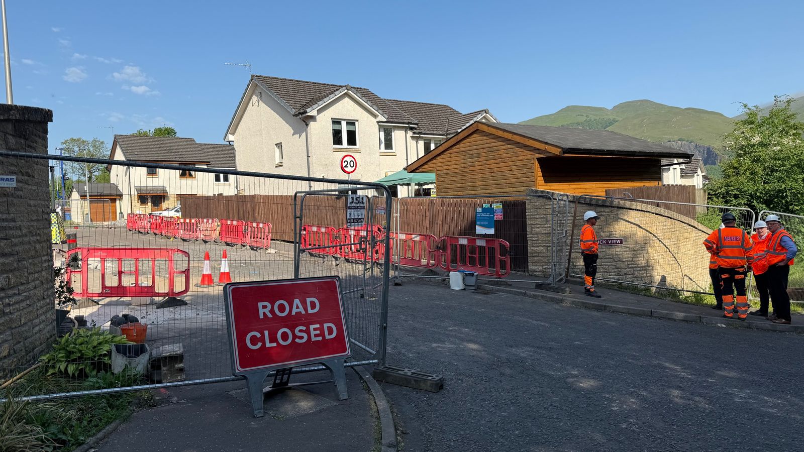 Almost 100 homes evacuated in former mining village after ground ...