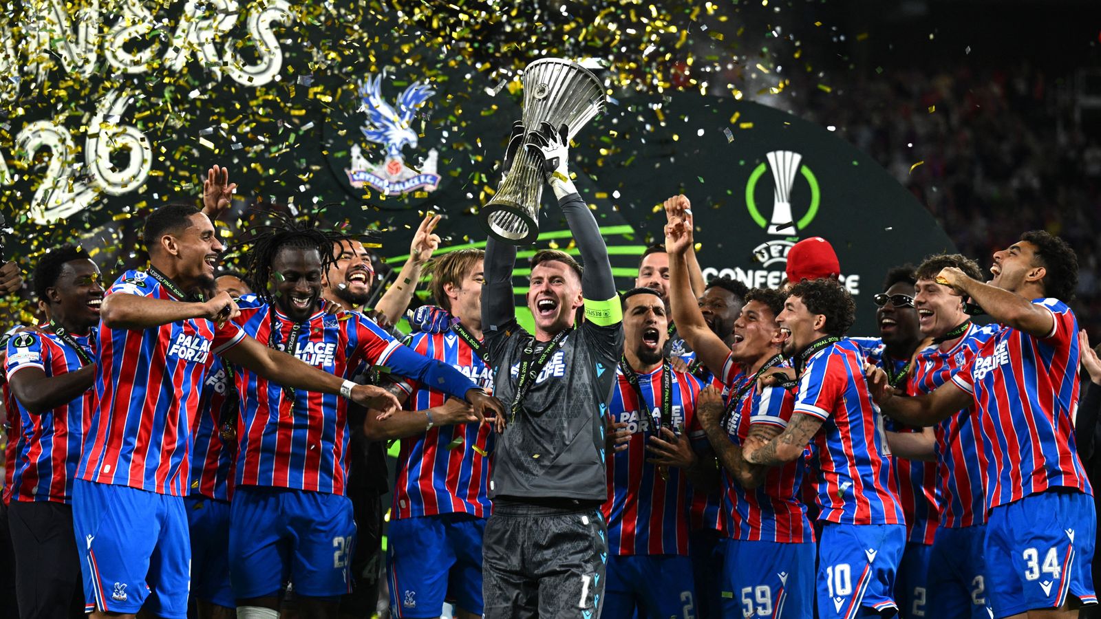 Crystal Palace make history after winning first European trophy | UK ...