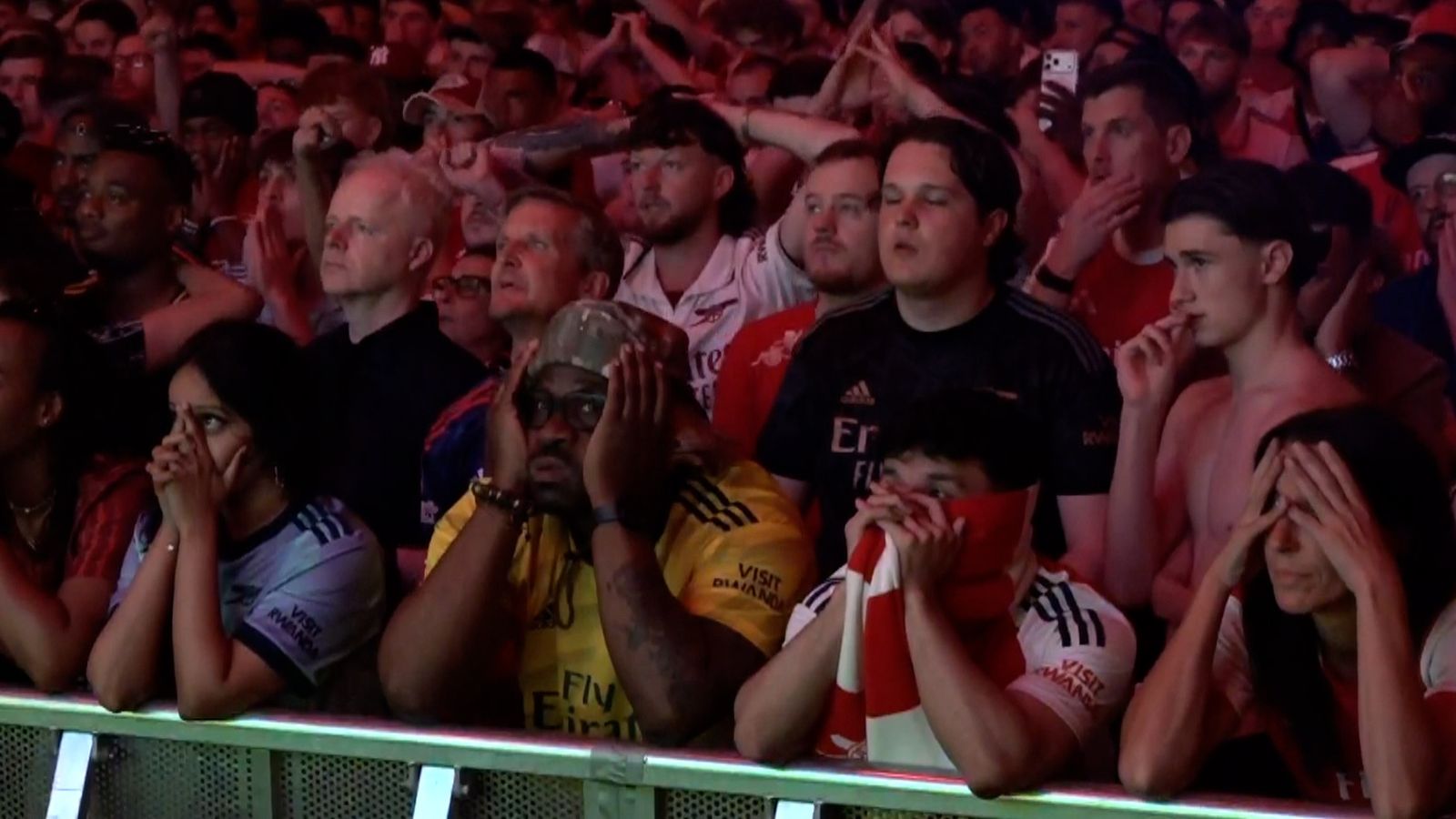 Penalty heartbreak for Arsenal: How the night unfolded for fans | World ...