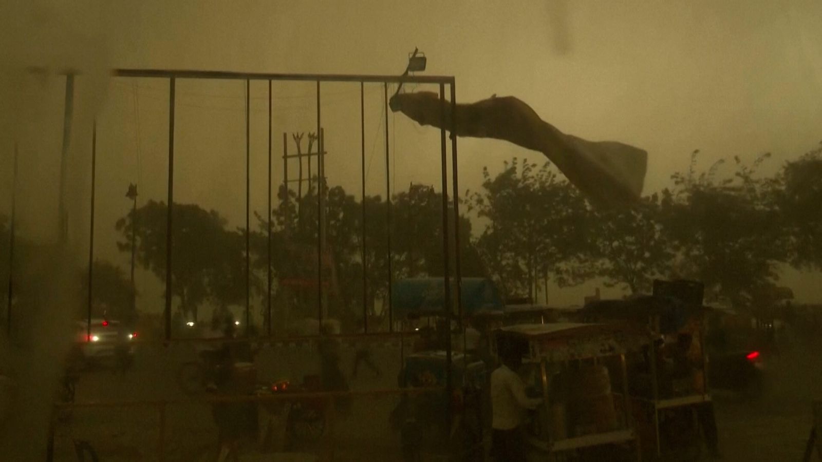 Dust storm in kills at least 96 people in India | World News | Sky News