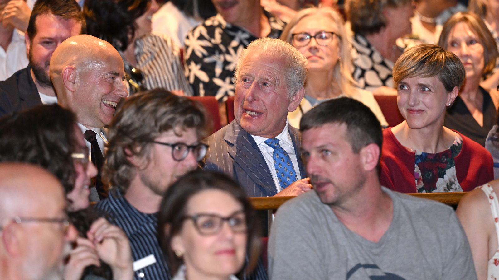 King surprises audience at production of Shakespeare's The Tempest | UK ...