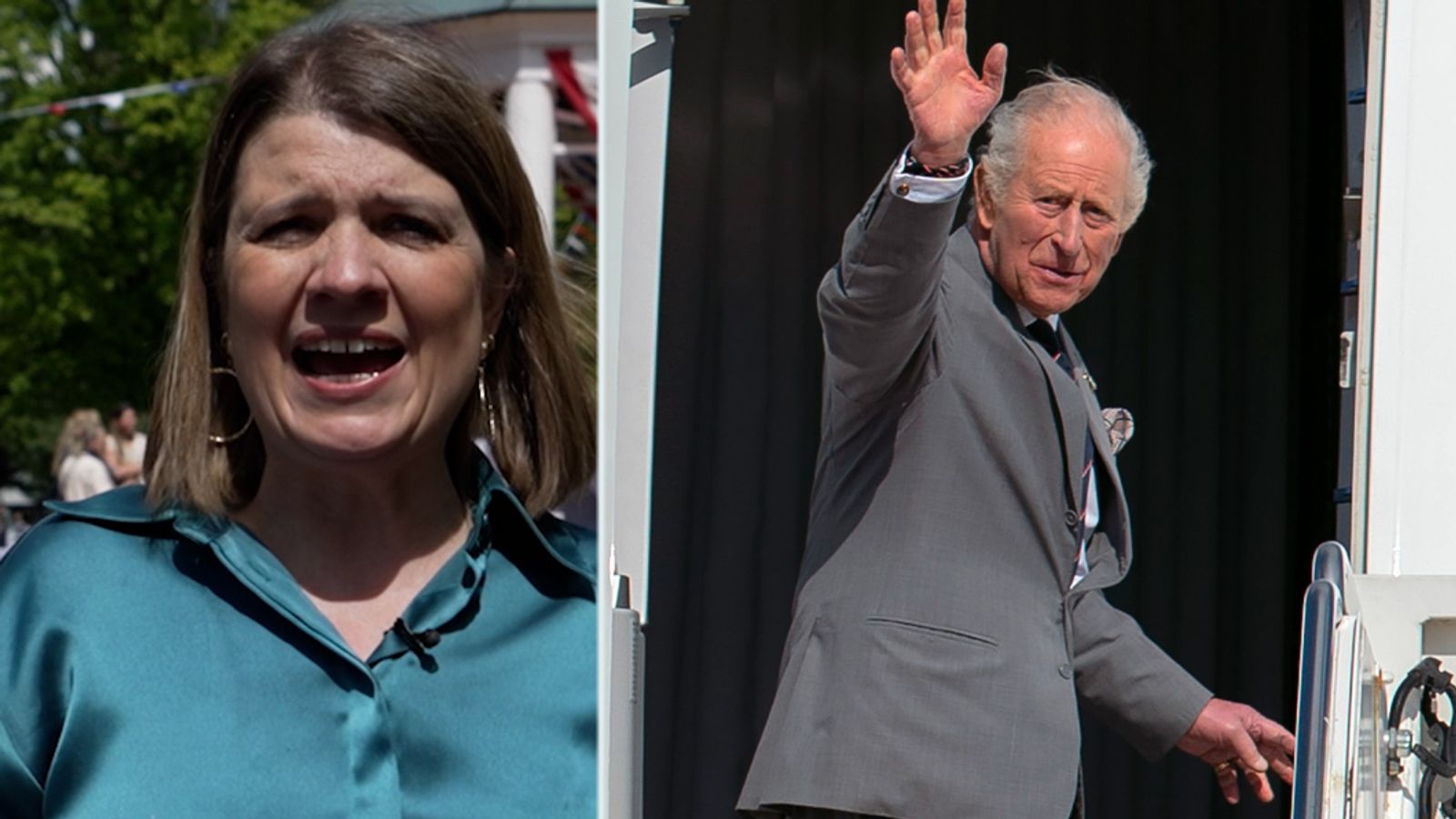 'A fond farewell': King and Queen leave US after four-day state visit ...