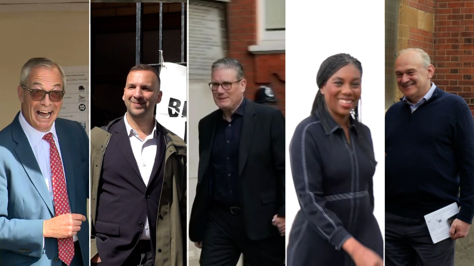Party leaders cast their votes on May election day | News UK Video News ...