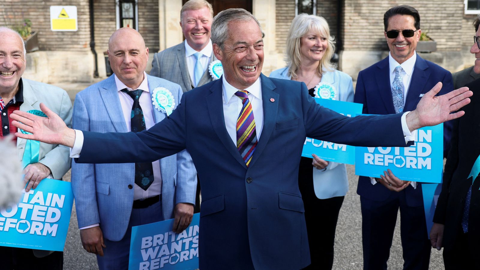 Farage: 'The best is yet to come' | News UK Video News | Sky News