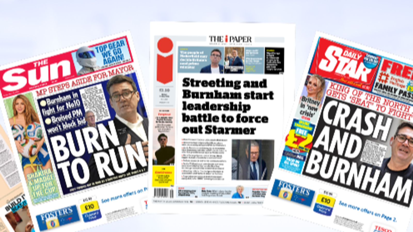 Friday's newspaper front pages | UK News | Sky News