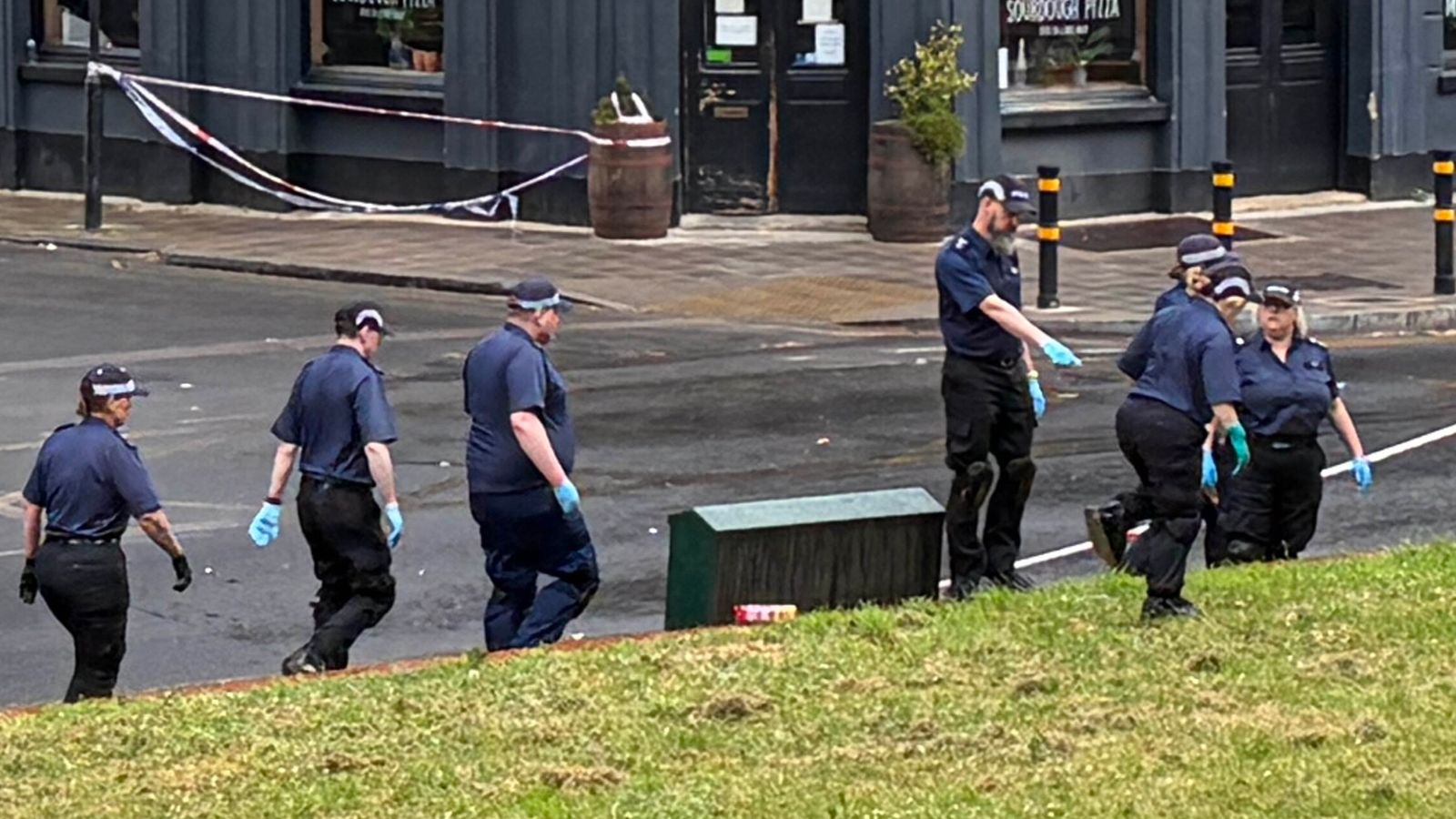Man in life-threatening condition among four injured in Brixton after ...