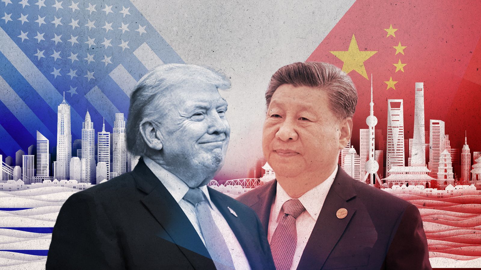 Watch Trump land in China ahead of Xi Jinping meeting | News UK Video ...