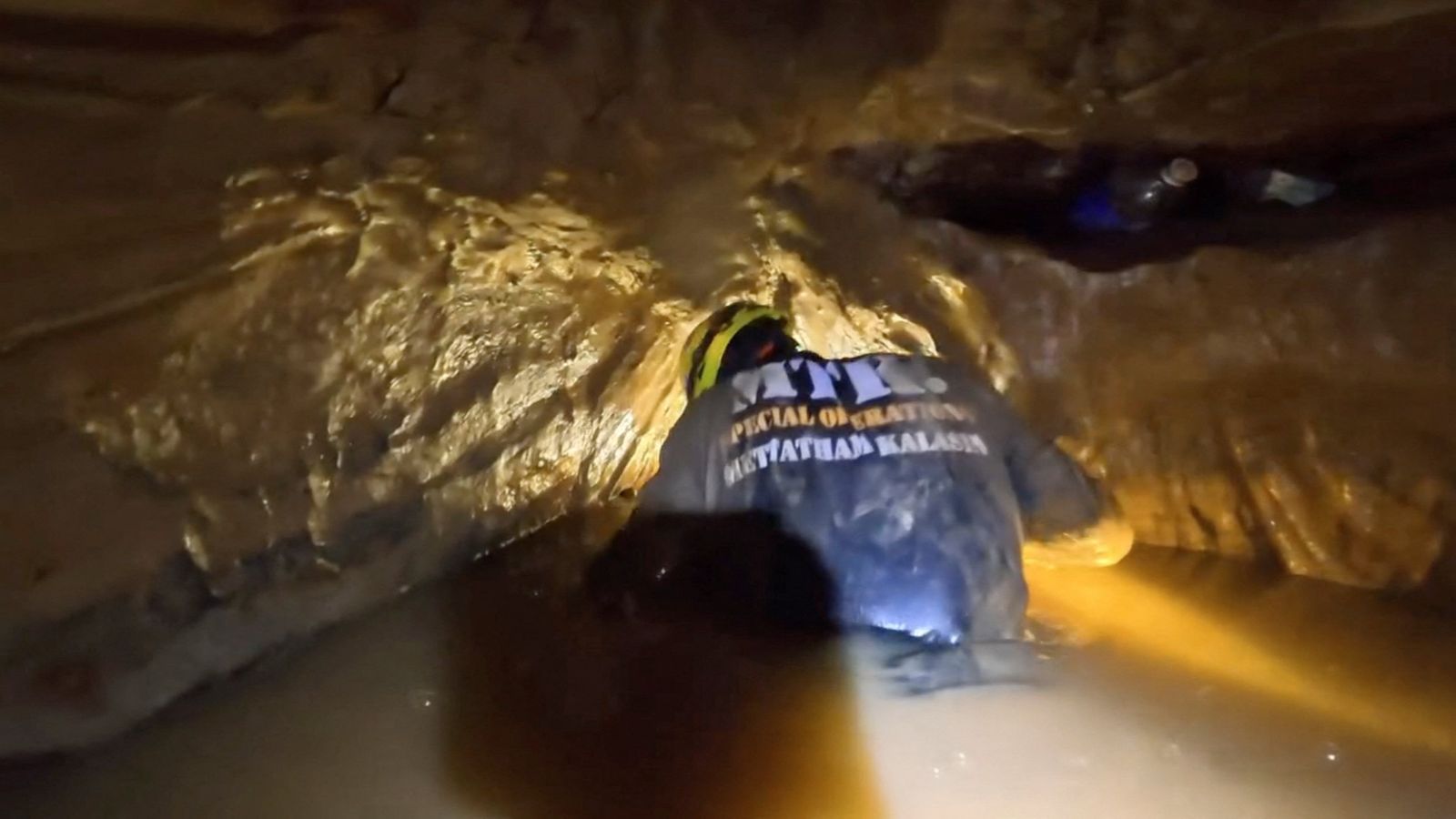 Five people stuck in flooded cave in Laos for week found alive ...