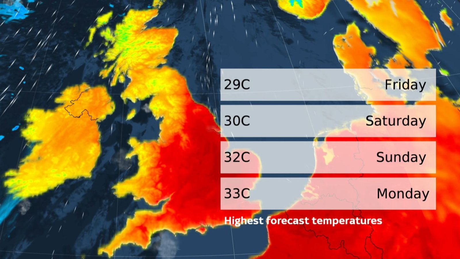 UK braces for bank holiday heatwave as temperatures set to soar to ...