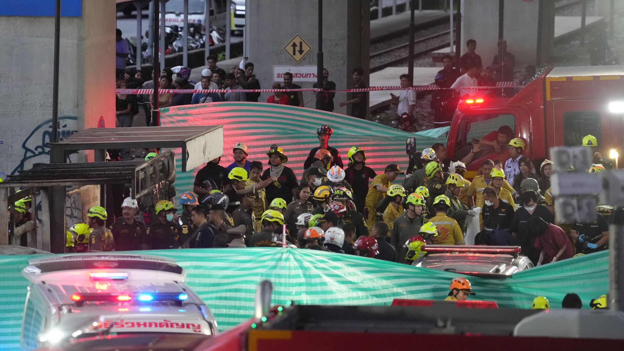 Freight train hits bus in Thailand - at least eight dead | World News ...