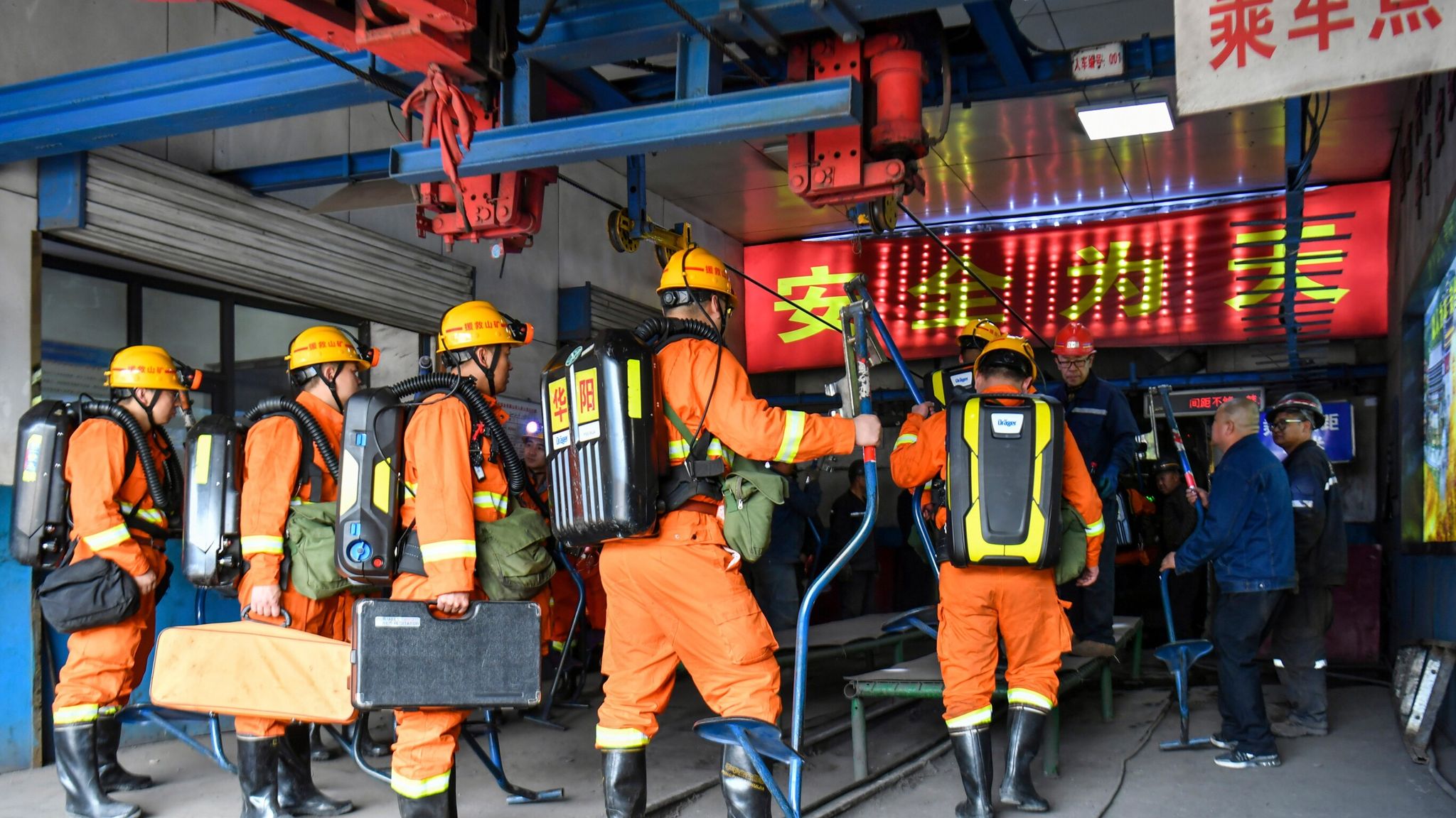 China: 90 killed and nine trapped following gas explosion at coal mine ...