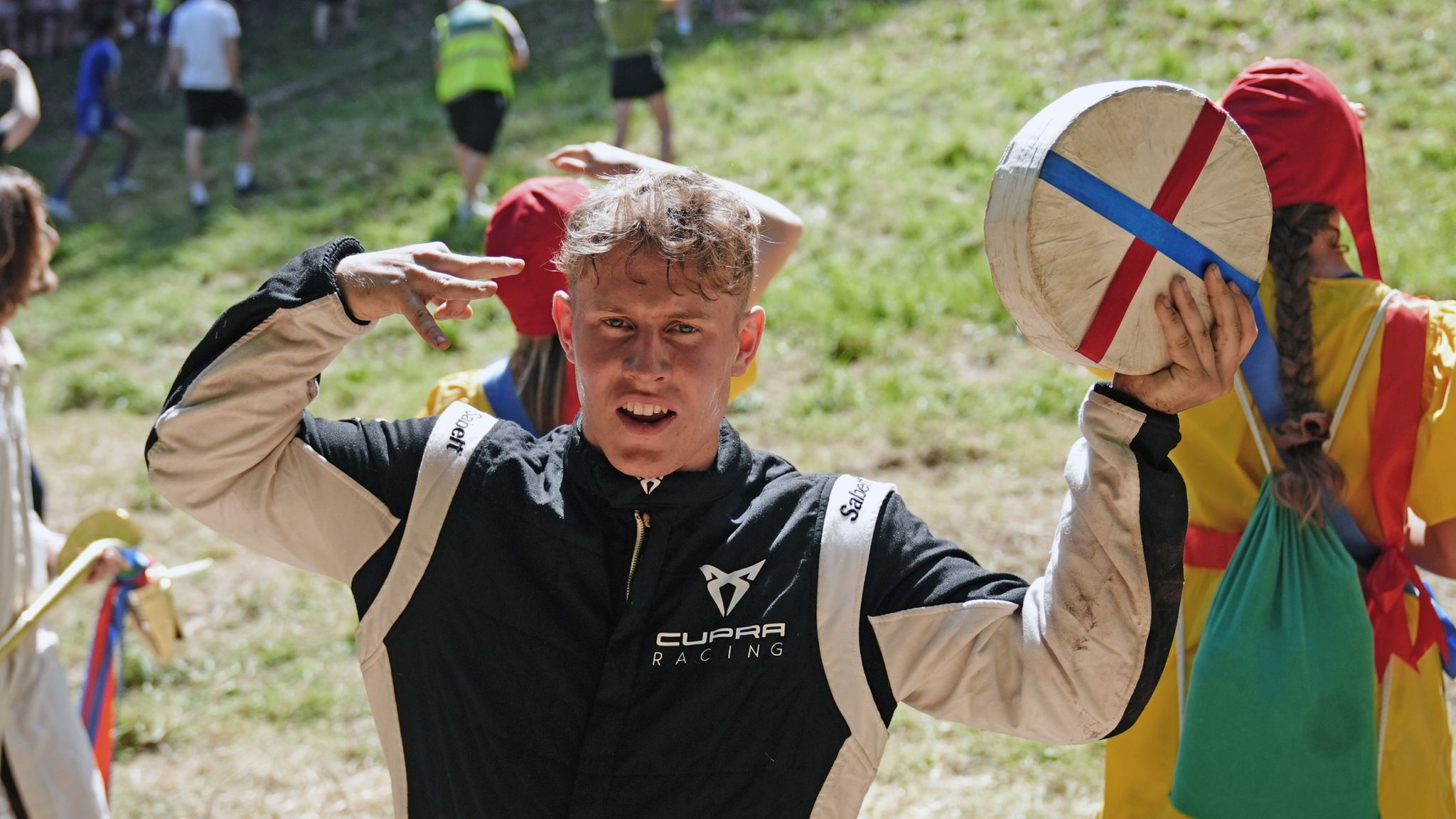 Cheese-rolling legend beaten by German YouTuber | UK News | Sky News