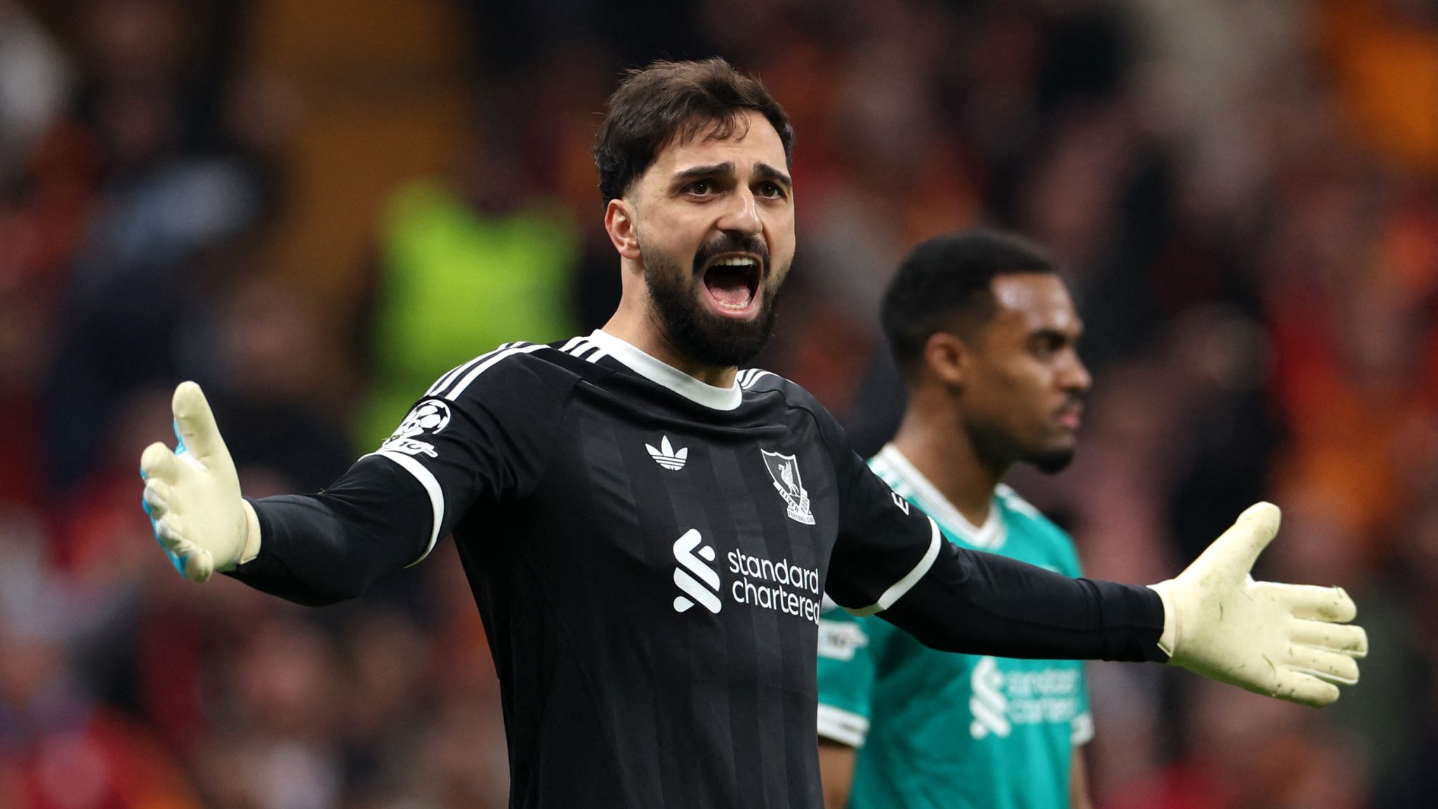 Liverpool goalkeeper Giorgi Mamardashvili fined for watching phone ...