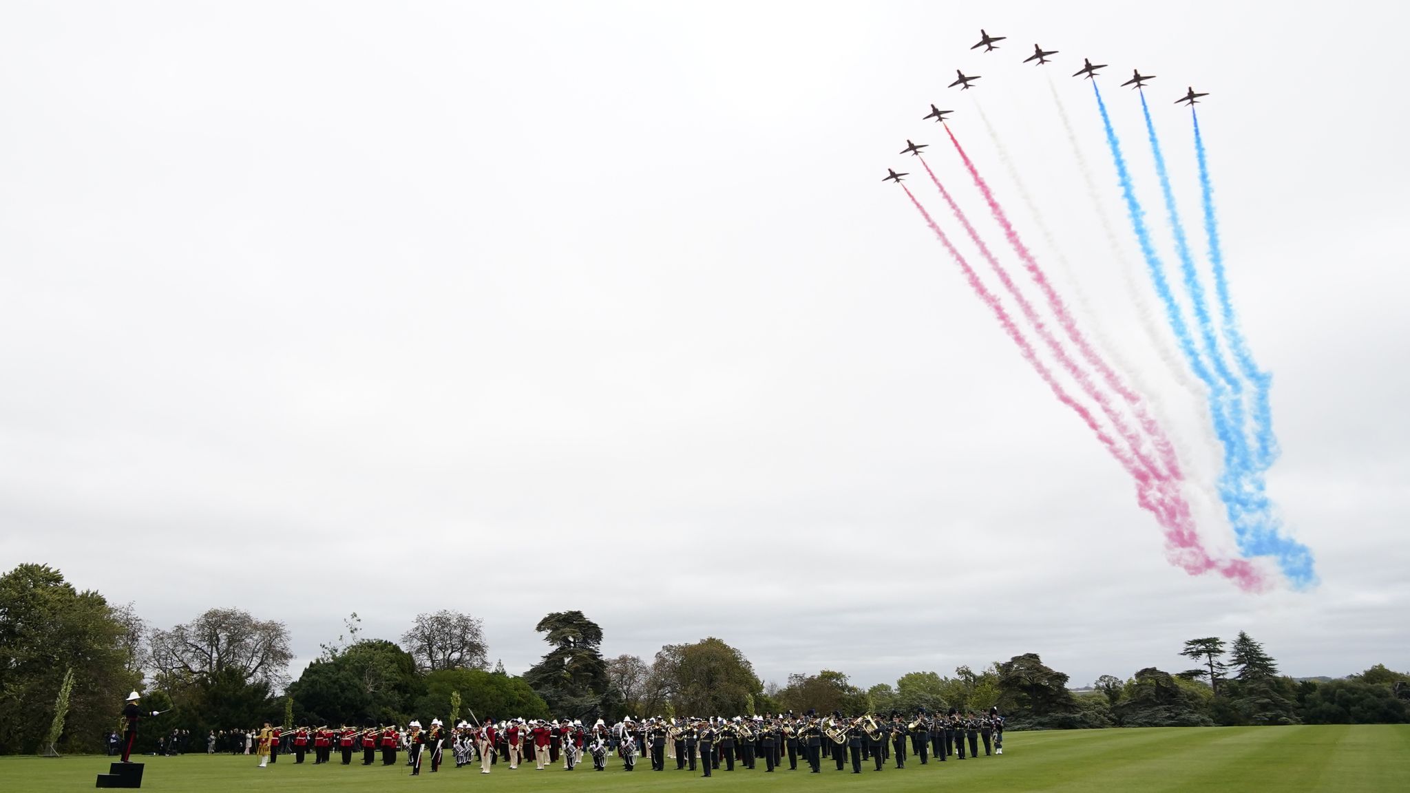 Red Arrows to fly with just seven aircraft for most displays because ...