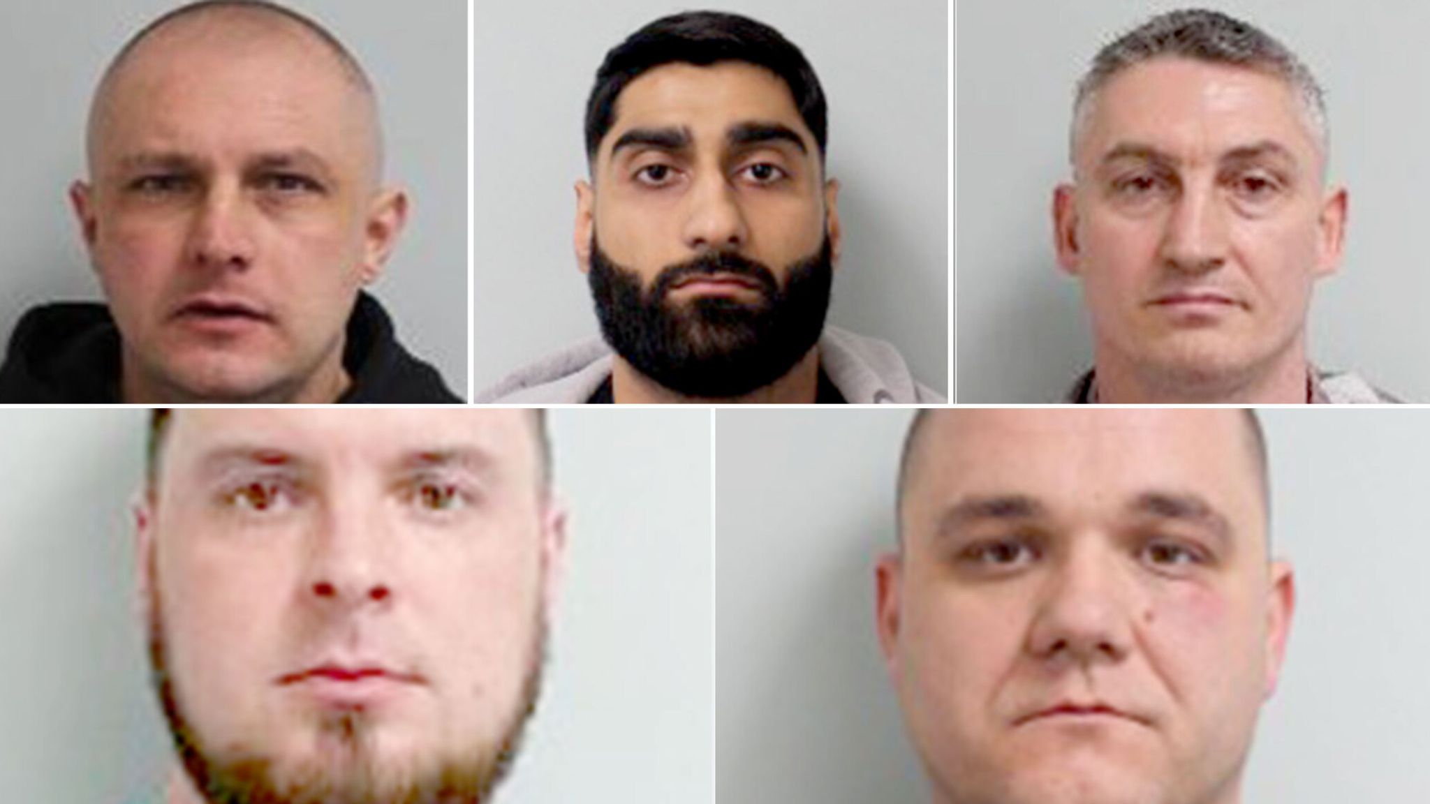 Five men jailed for 'gigantic' Class A drugs operation in London using ...