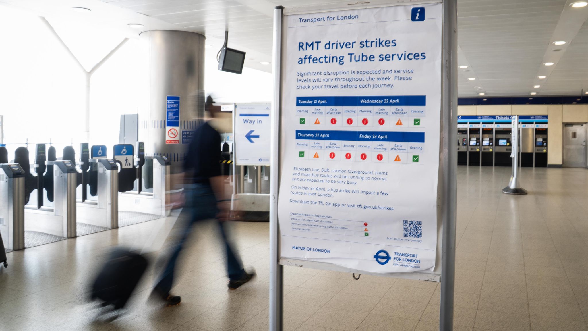 Tube strikes: Full list of dates and lines affected in May walkout on ...