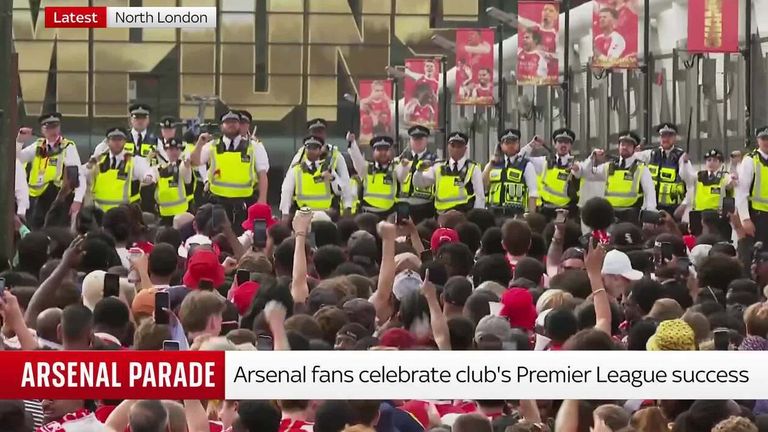 Arsenal parade latest: Police granted extra powers to tackle 'disorder ...