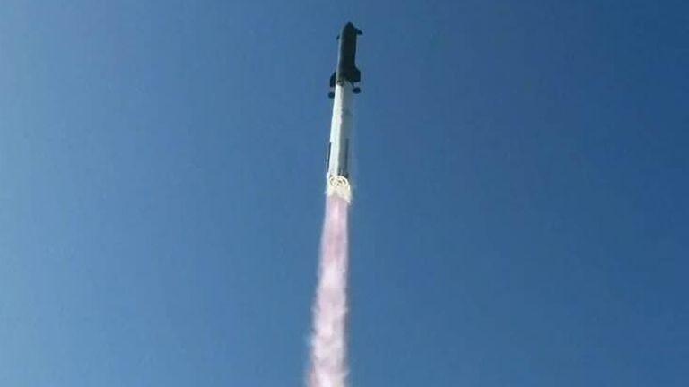 SpaceX launch: Watch huge Starship rocket's test flight | Science ...