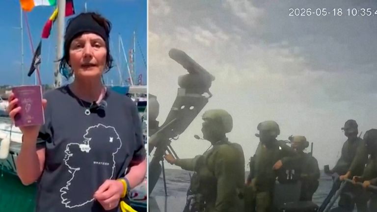 Irish president's sister detained by Israel, aid flotilla organisers ...