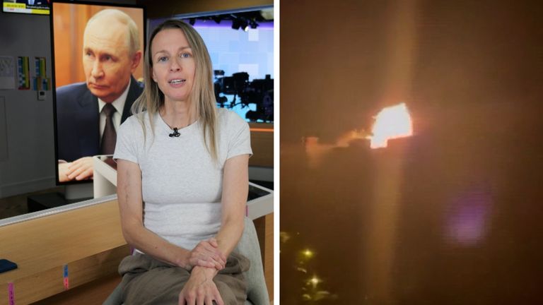 UN vehicles allegedly hit by Russian drones in Ukraine | News UK Video ...